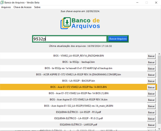 Banco de Arquivos